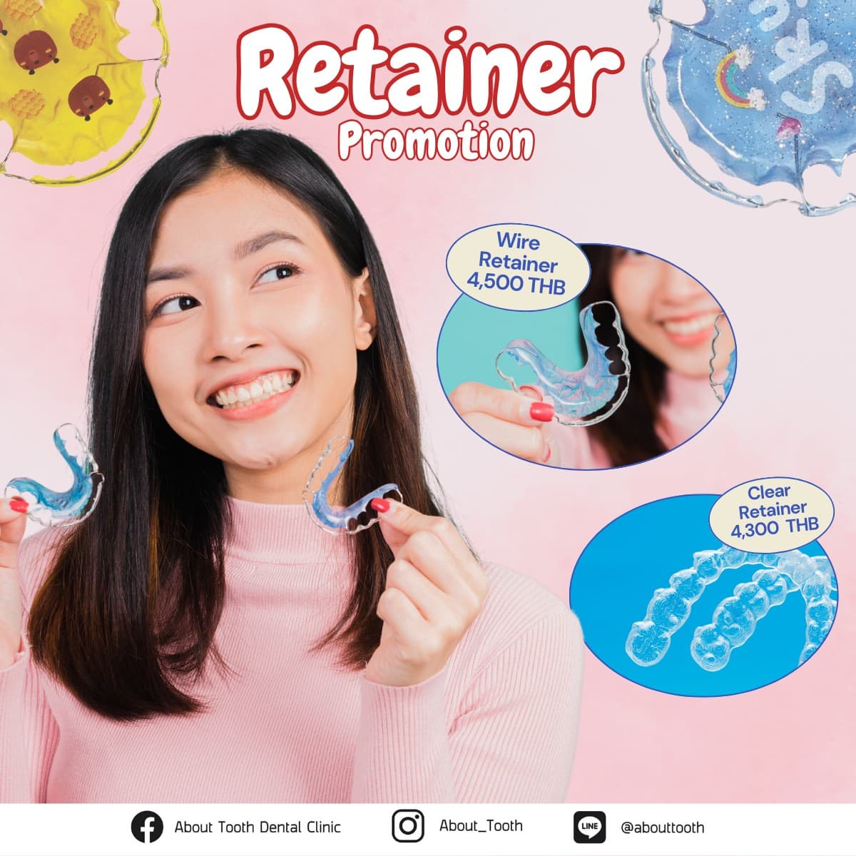 Retainer Promotion - About Tooth Dental Clinic