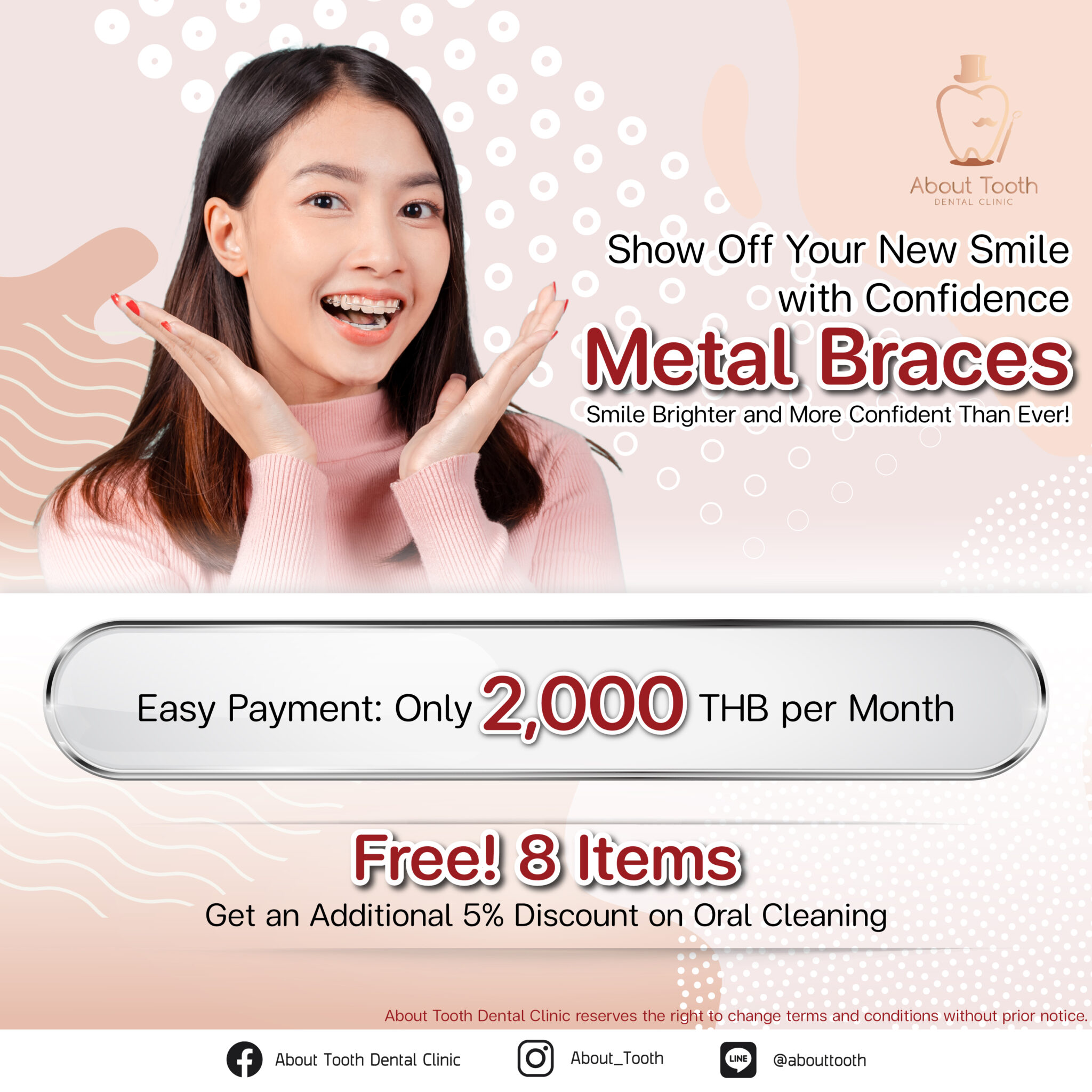Metal Braces Traditional Braces About Tooth Dental Clinic